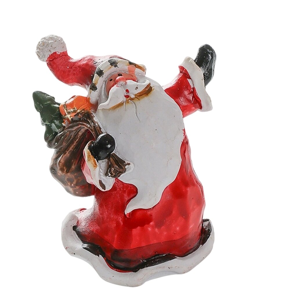 Рождественское украшение ретро смола старик снеговик окно ландшафтное украшение украшение домашнего рабочего стола-B