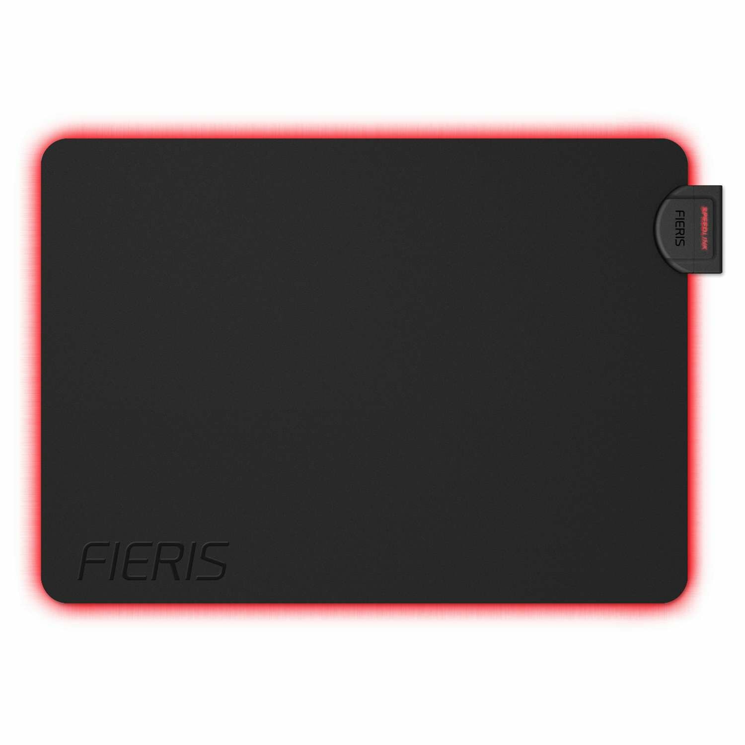 PC Коврик для мыши с подсветкой LED Red Fieris Illuminated Gaming Mousepad (SL-620103-BK). Товар уцененный