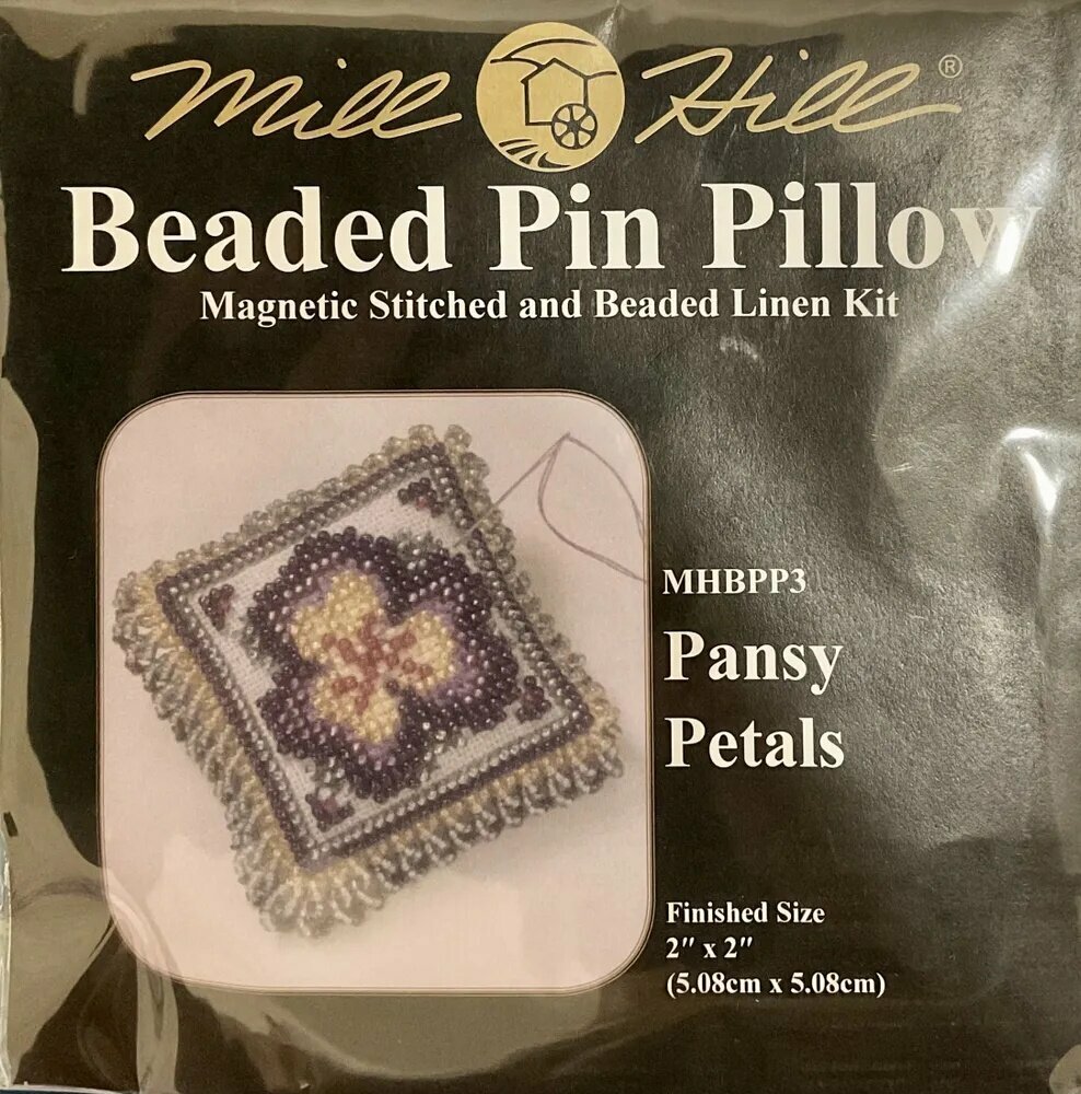 Набор для вышивания Mill Hill MHBPP3 Pansy Petals