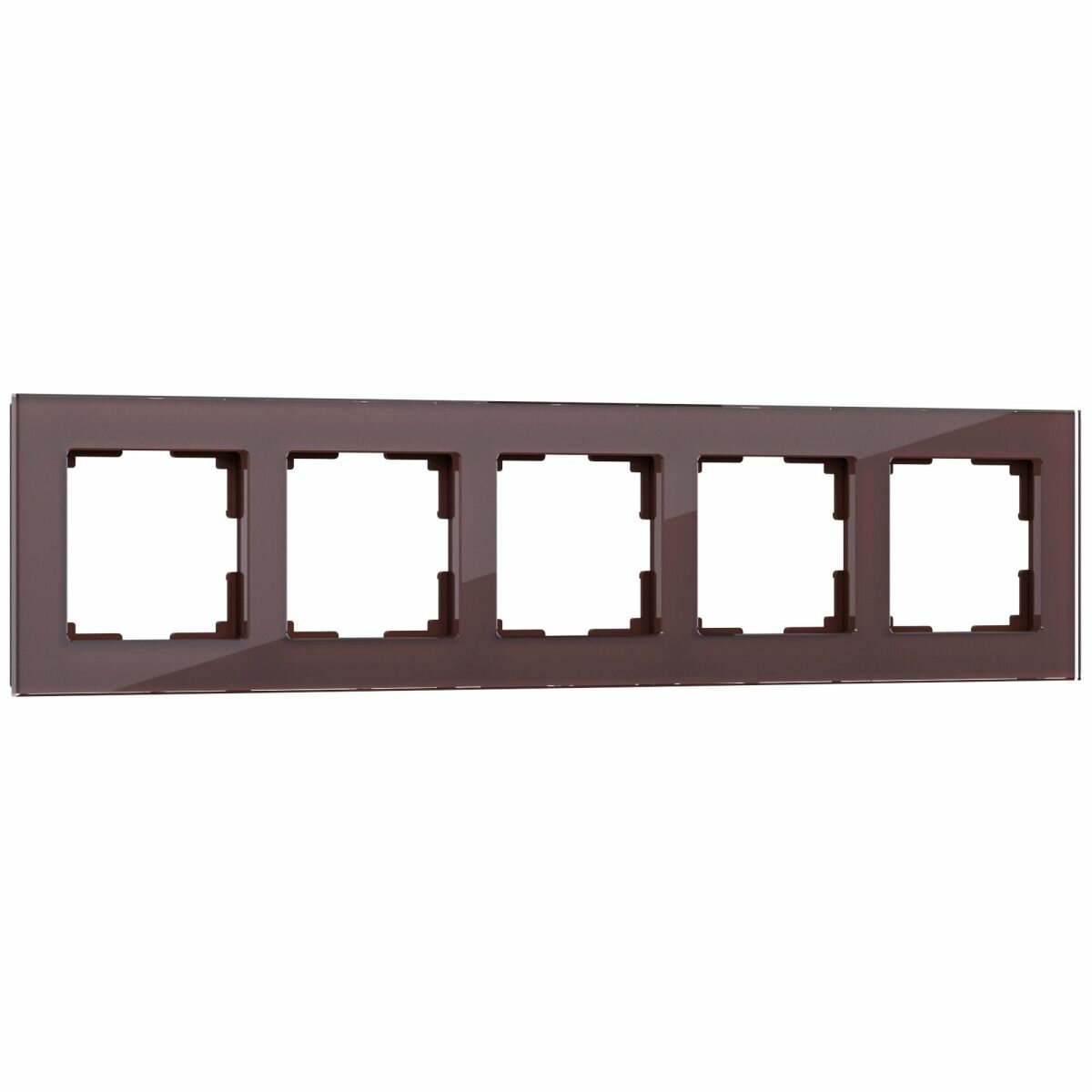 Рамка на 5 постов FAVORIT Мокко a031796***