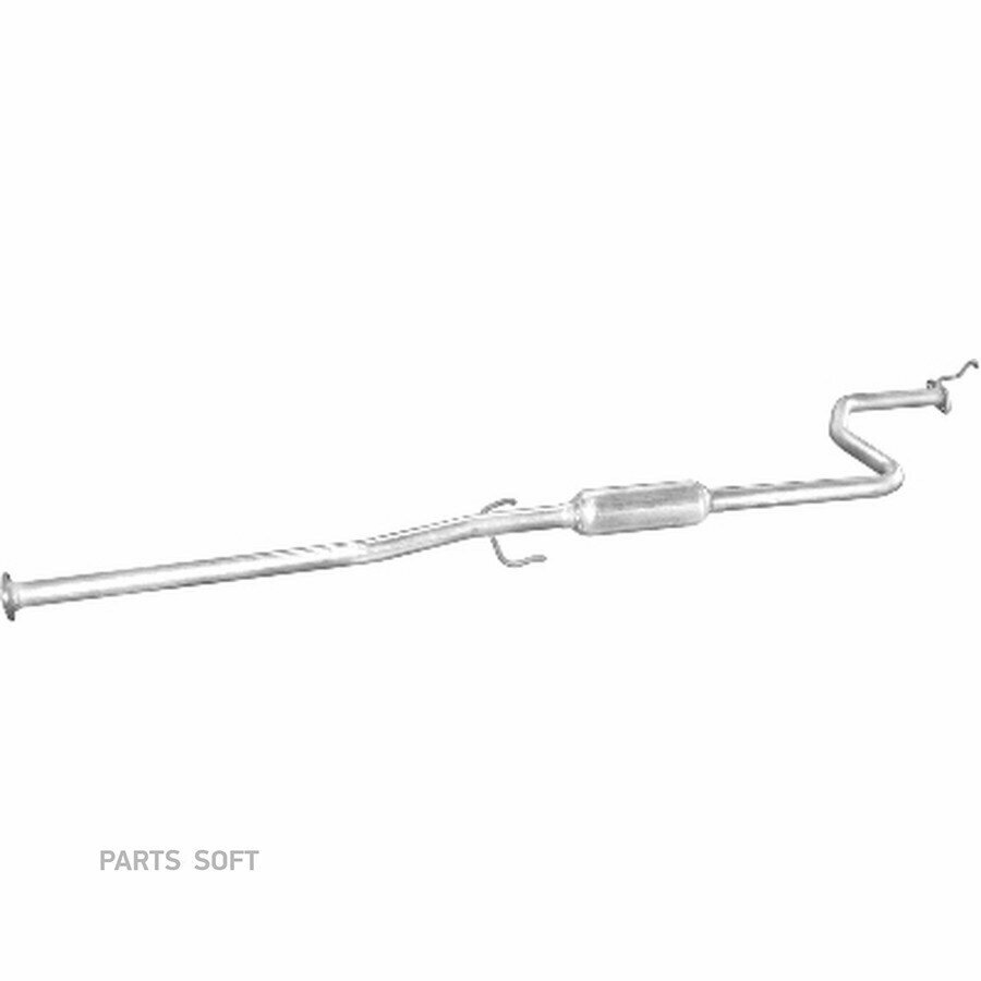 Глушитель сред. часть Honda Civic 96-01 1.5i/1.6i V от официального дистрибьютора, EDEX, артикул 09115