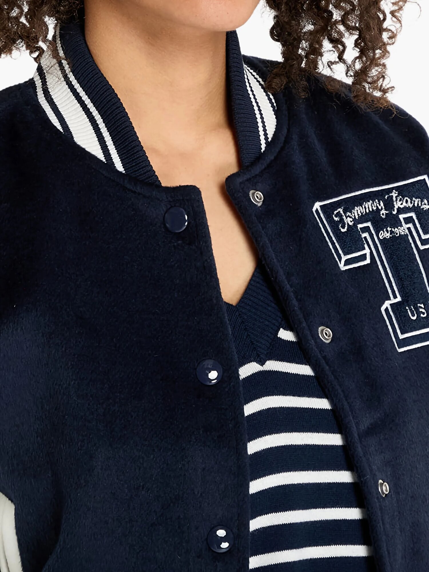 Куртка Tommy Jeans Letterman, размер 40 EU — фото 1