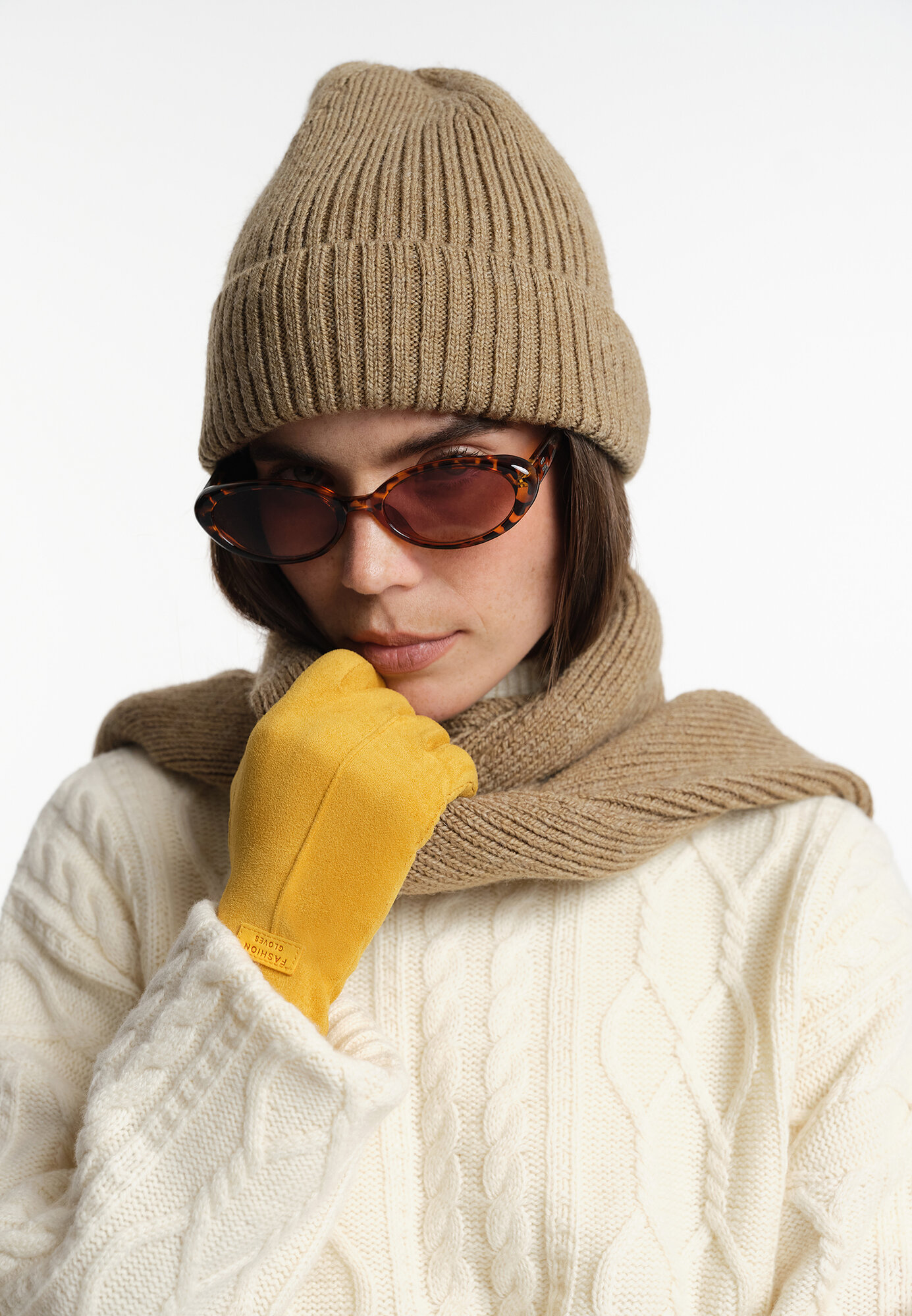 Шапка-бини Alpaca для женщин