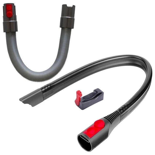 Гибкая насадка, комплект для чистки автомобиля, удлинительный шланг, пластиковая гибкая насадка, совместимая с Dyson V15 V11 V10 V8 V7