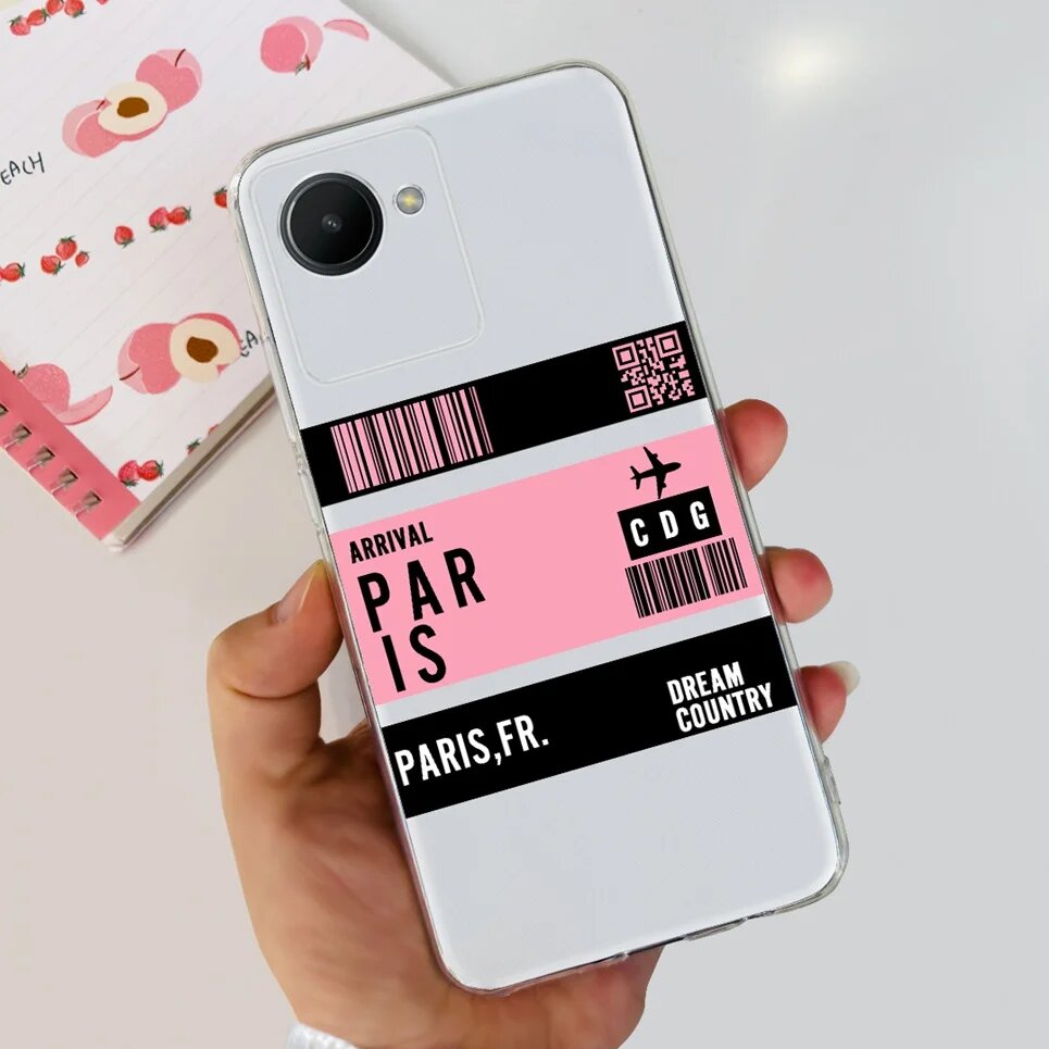 Мягкая прозрачная задняя крышка для Realme C30 RMX3581, RMX3623 6,5 дюйма 2022 дюйма
