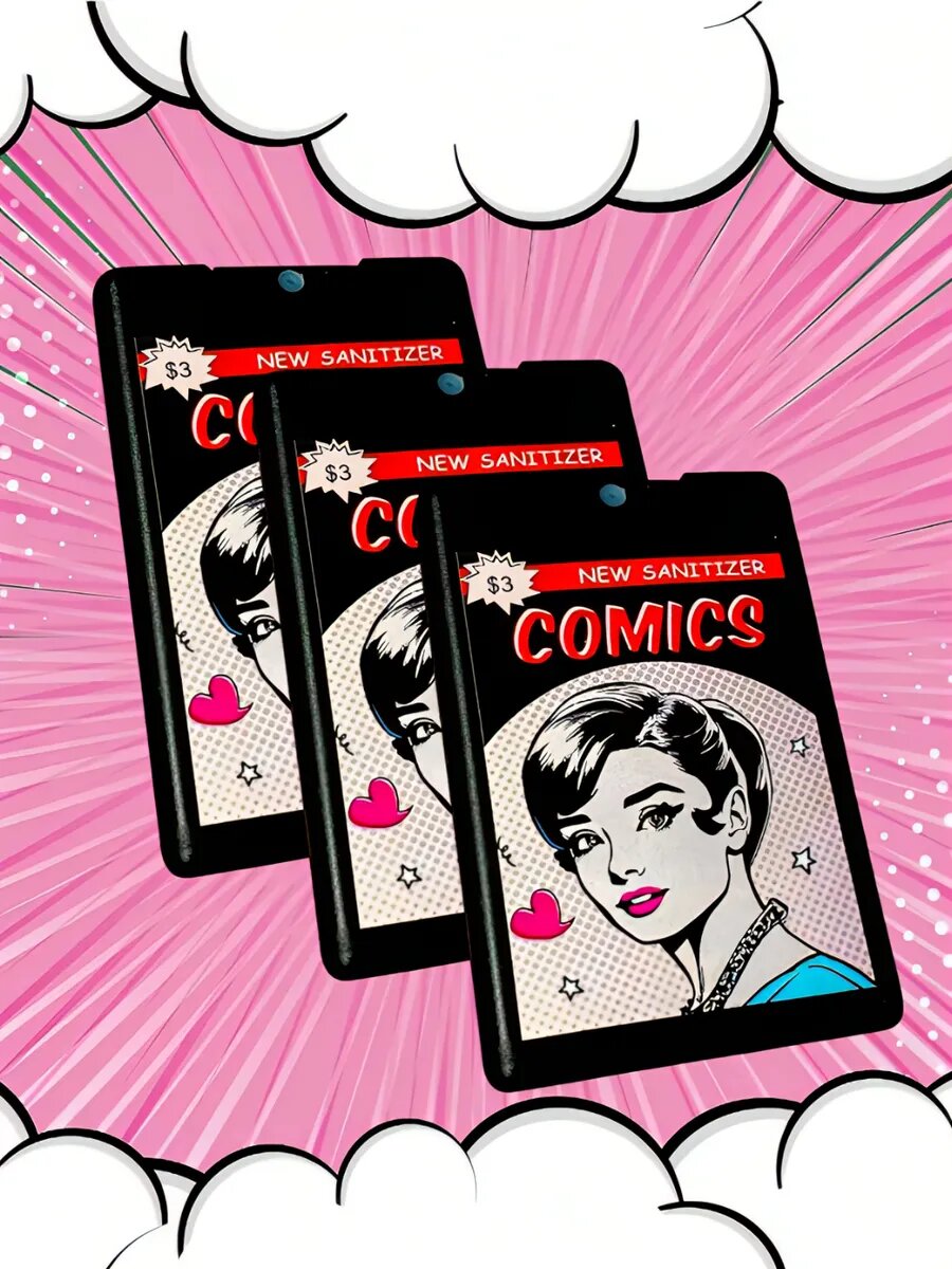 Санитайзер для рук спрей карманный 3 шт