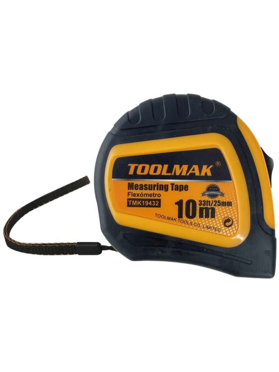 Рулетка 10м 25мм