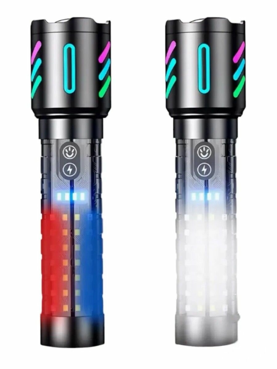 Фонарь светодиодный Огонь H-D2011-PM10-TG Zoom, 3 режима H