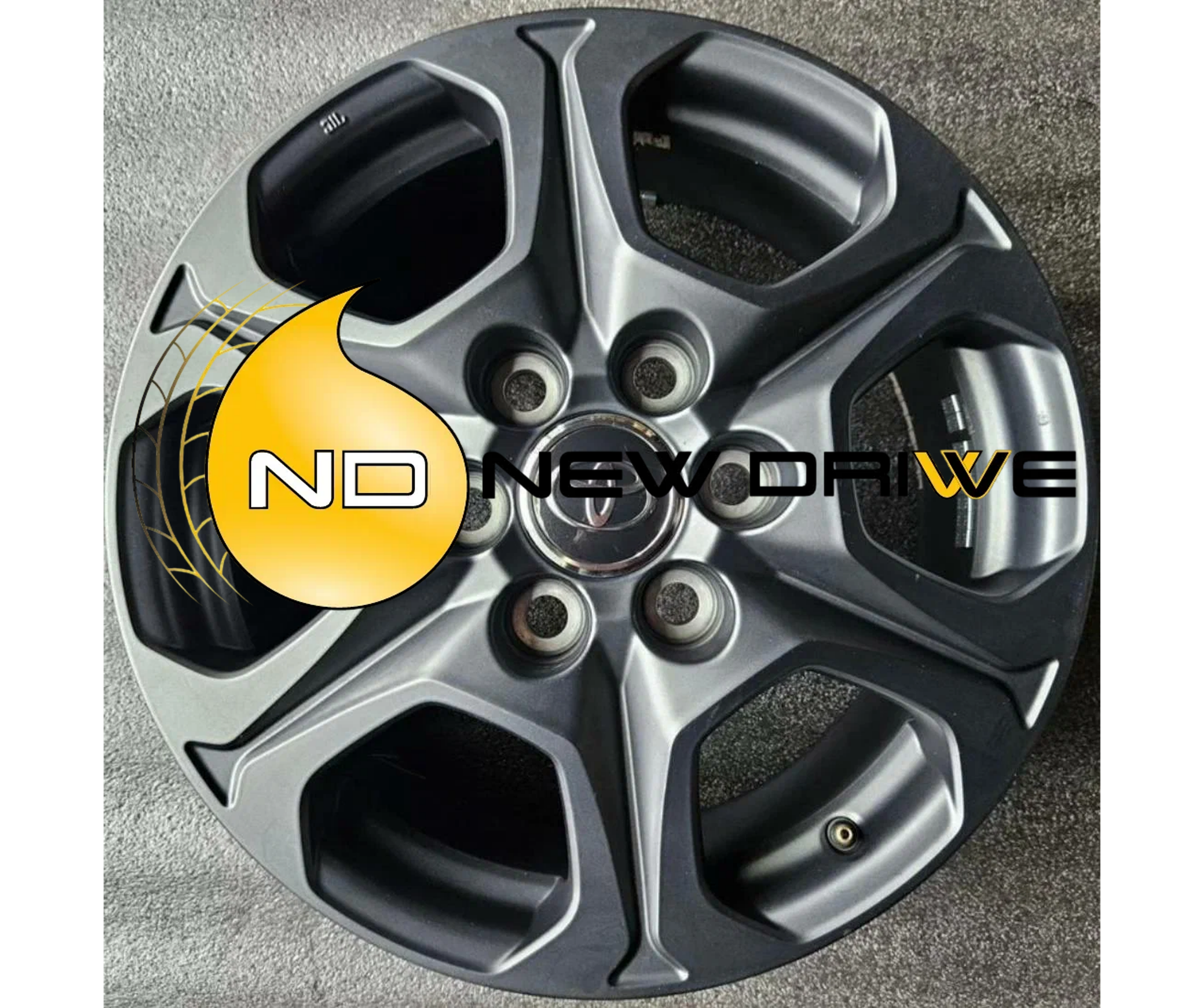 Диски автомобильные R18 Оригинал Toyota Land Cruiser 300, 18 дюймов, 6х139.7 (7.5J, ET60) Диски сняты автомобиля в Японии ( Тойота Ленд Крузер 300) Toyota Land Cruiser 250 Темные 4шт.