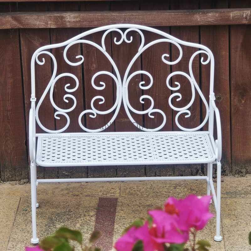 Ретро-садовый стул из кованого железа