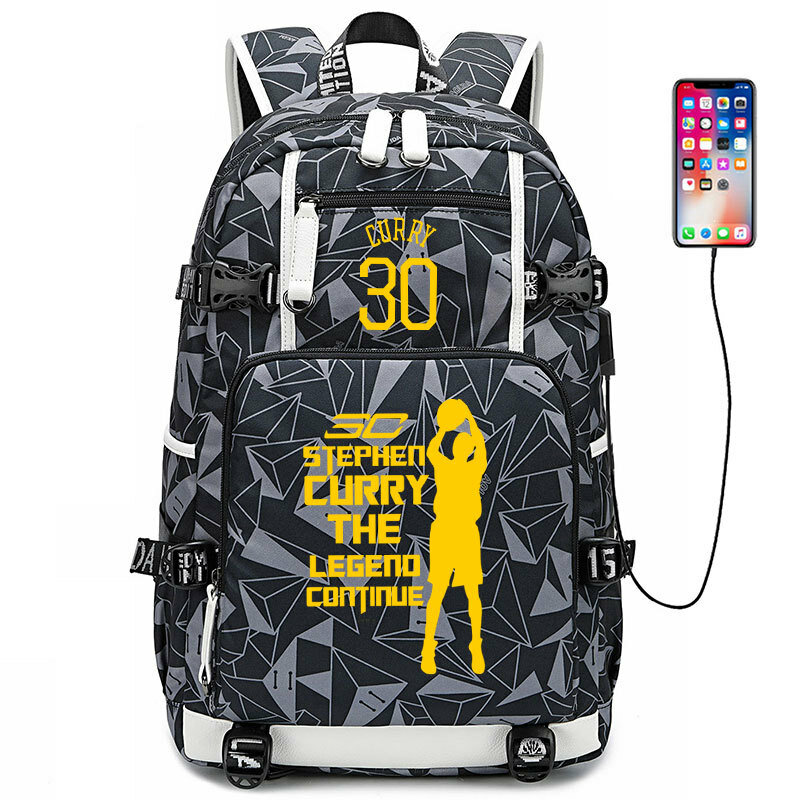 Сумка для тренировок по баскетболу, рюкзак Керри, Антетокунмопо, Дюрант, большая вместимость, двойная сумка через плечо для средней и старшей школы