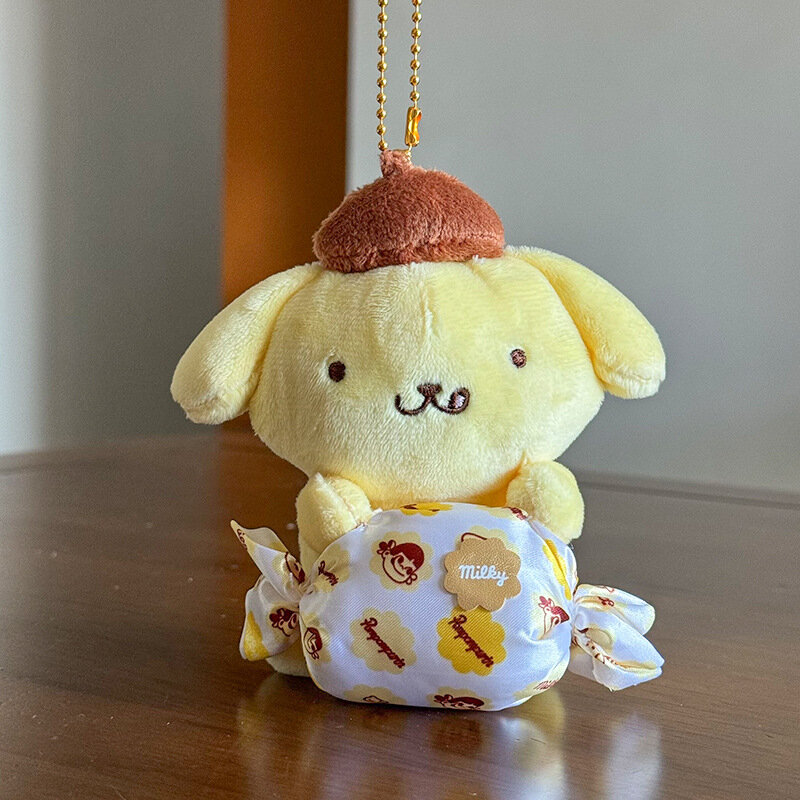 Милый плюшевый кулон с Куроми и Китти, подвеска для сумки с Синнамороллом и Май Мелоди, брелок