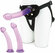Страпон с 3 фаллоимитаторами и креплением Pegging Training Set