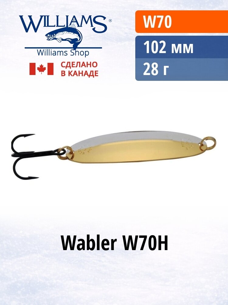 Блесна Williams Wabler W70H 28г