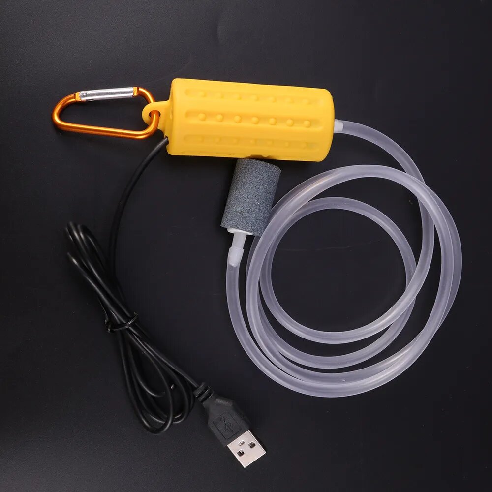 Кислородный Бульбулятор, Низкий Шум, Для Аквариумных Рыб, 1 Комплект