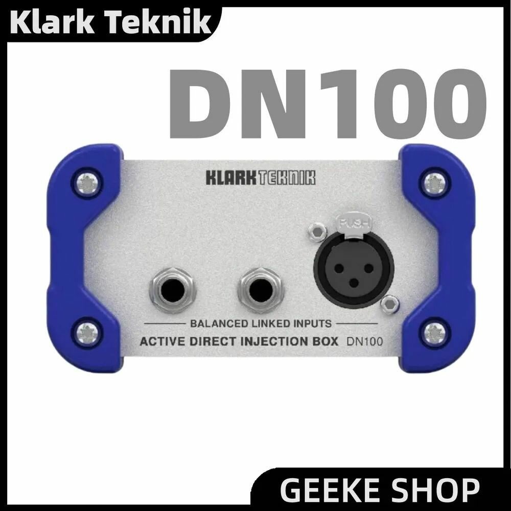 KLARK TEKNIK DN100 одноканальный активный директ-бокс DI Box