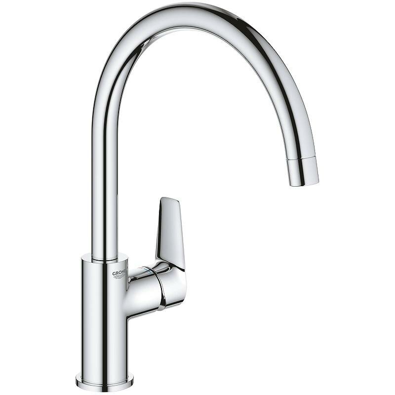 Смеситель для кухни Grohe BauEdge 31233001 хром, рычажный, латунь