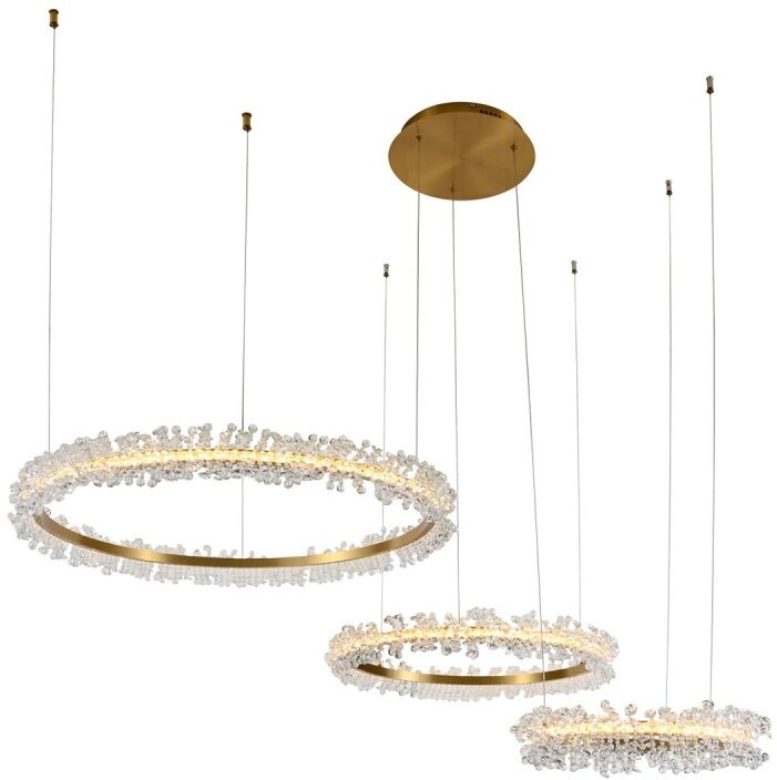 Подвесной светодиодный светильник Kink Light Лаура 08246,36PA