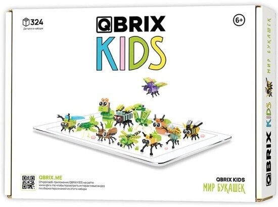 Конструктор Qbrix KIDS Мир букашек