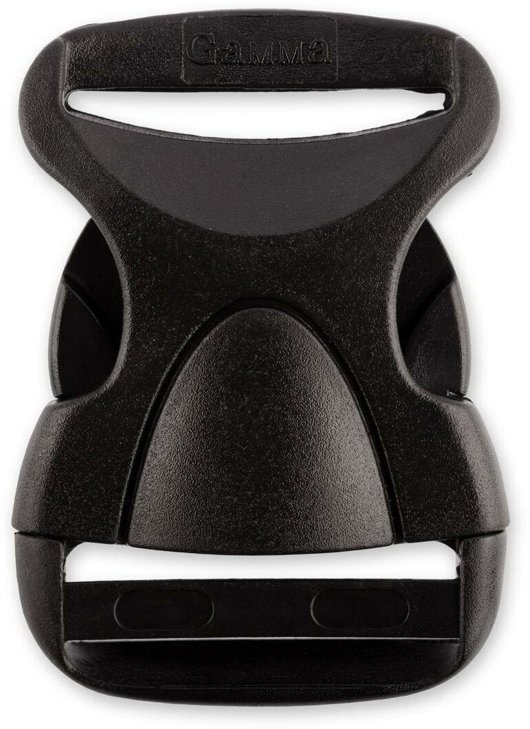 Фурнитура сумочная пластик SB17 Пряжка-замок"фастекс" "Gamma" 1.5" (38 мм) 100 шт. Черный