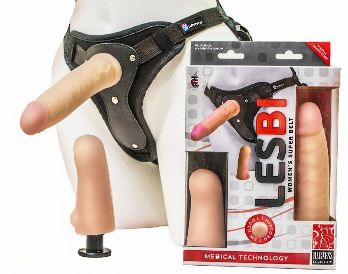 Страпон-трусы для двойного проникновения