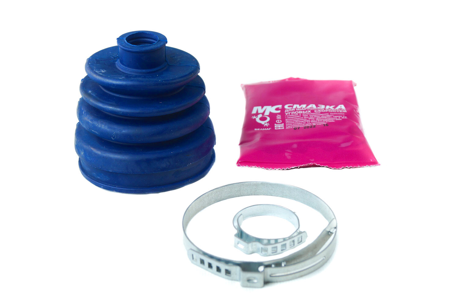 Пыльник ШРУСа внутренний с хомутами БелМаг на ВАЗ 2108-2115, Приора 1-2, Калина 1-2, Гранта, Гранта FL, Datsun