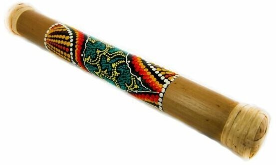 Эзотерический инструмент "Шум дождя" 40 см / Рейнстик / дерево дождя, посох дождя, дождевая флейта