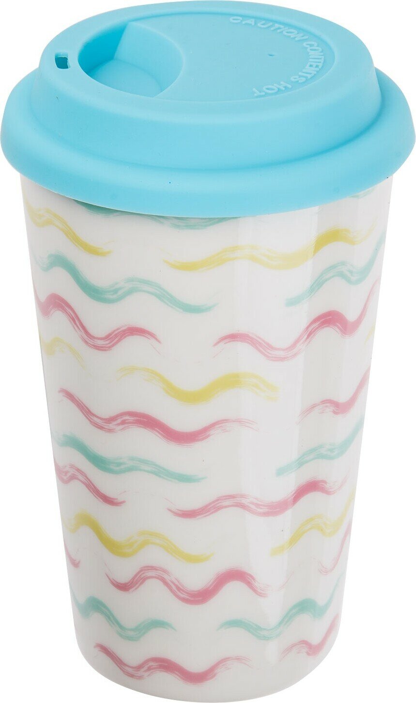 Кружка керамическая, 400 мл, Волны, PERFECTO LINEA 30-540130