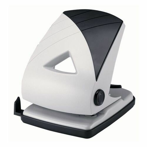 Дырокол KW-Trio 097Q0, металл/пластик, до 40 листов, с линейкой