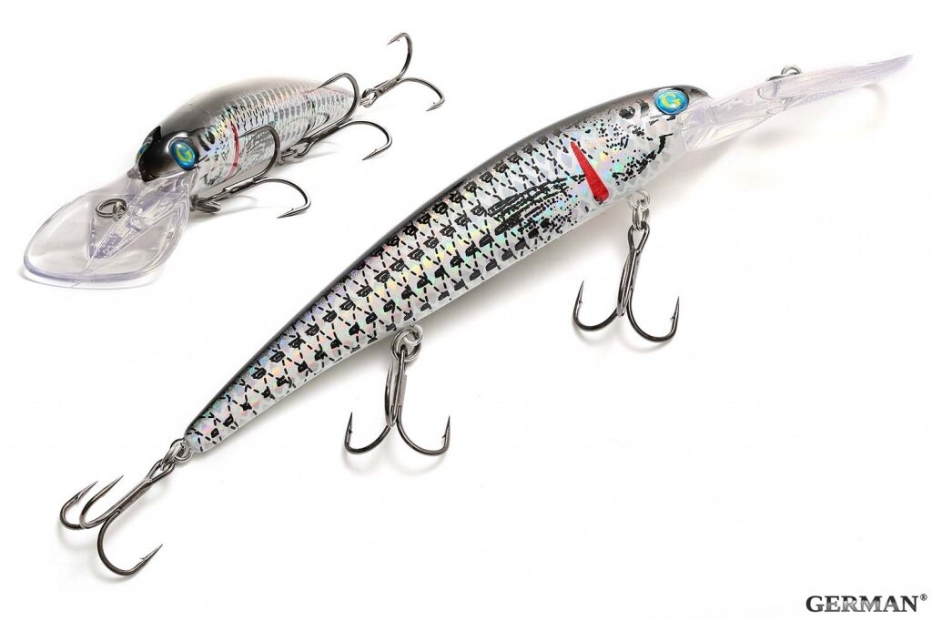 Воблер для троллинга German GG Bandit 120 мм цвет C280 вес 19,5гр.