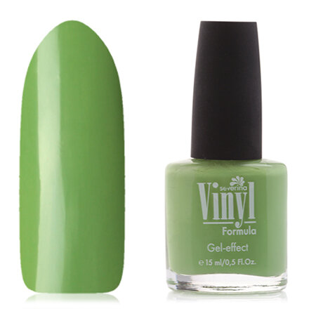 Severina Лак с гелевым эффектом Severina Vinyl №17 - свежий зелёный