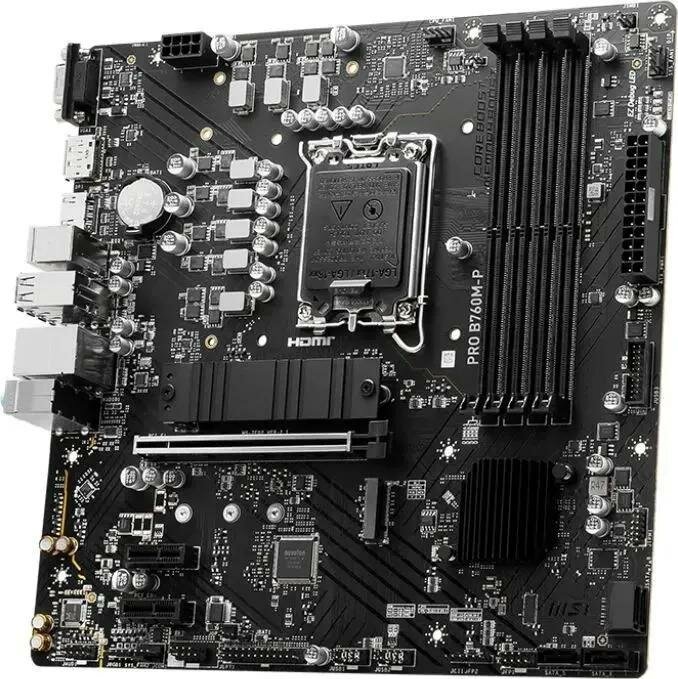 Материнская плата MSI PRO B760M-P Soc-1700 Intel B760