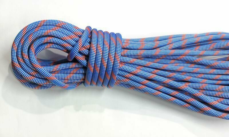 Веревка для альпинизма 10 мм, прочность 2500 кг (25 метров)