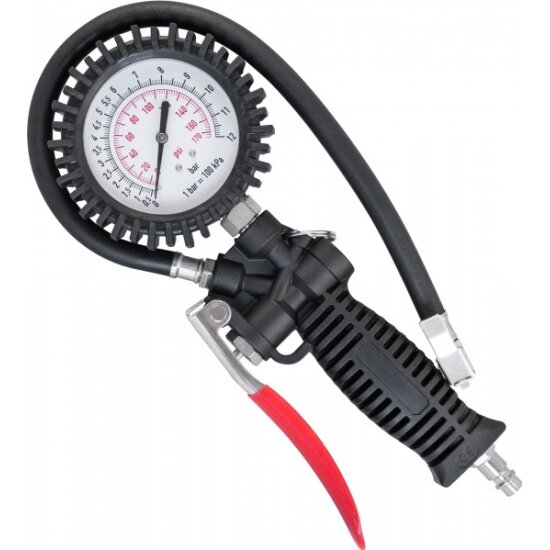 Манометр Thorvik ATIG2 для шин, 3-х функциональный