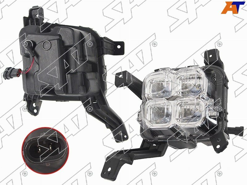 SAT ST-223-2038L-UE Фара противотуманная (Слева) Kia Sorento 17-20