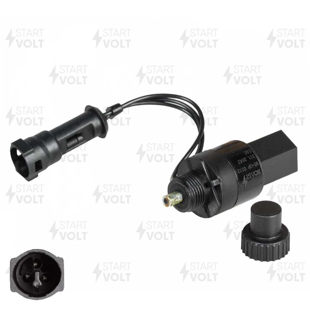 Датчик скорости для а/м ВАЗ 2110 (6 импульсный) (кругл.) "STARTVOLT"