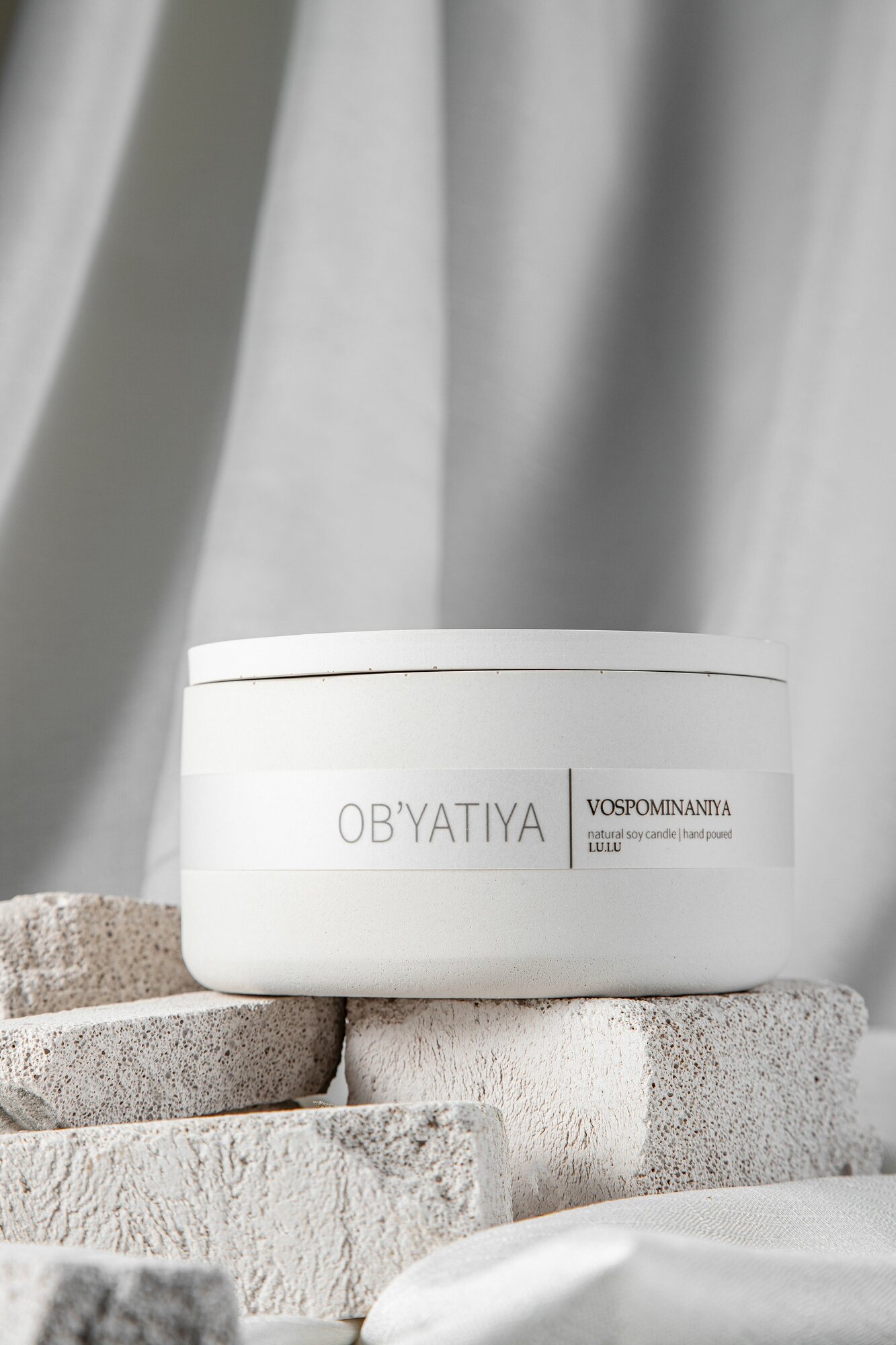 Ароматическая свеча OB'YATIA