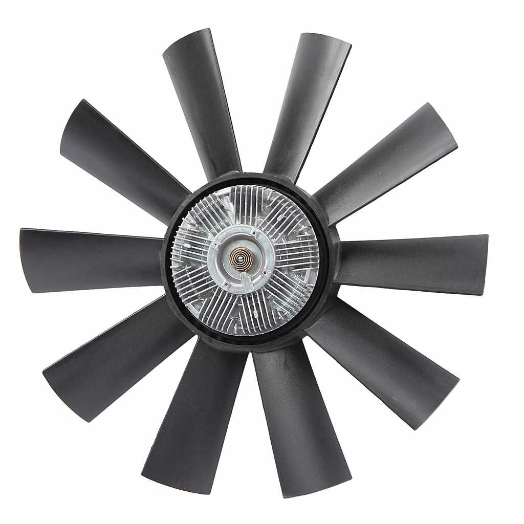 Вентилятор КАМАЗ-4307, ПАЗ, кавз 520мм с вязк. муфтой в сборе (дв. CUMMINS B3.9 140), PR.020003344, PRAVT