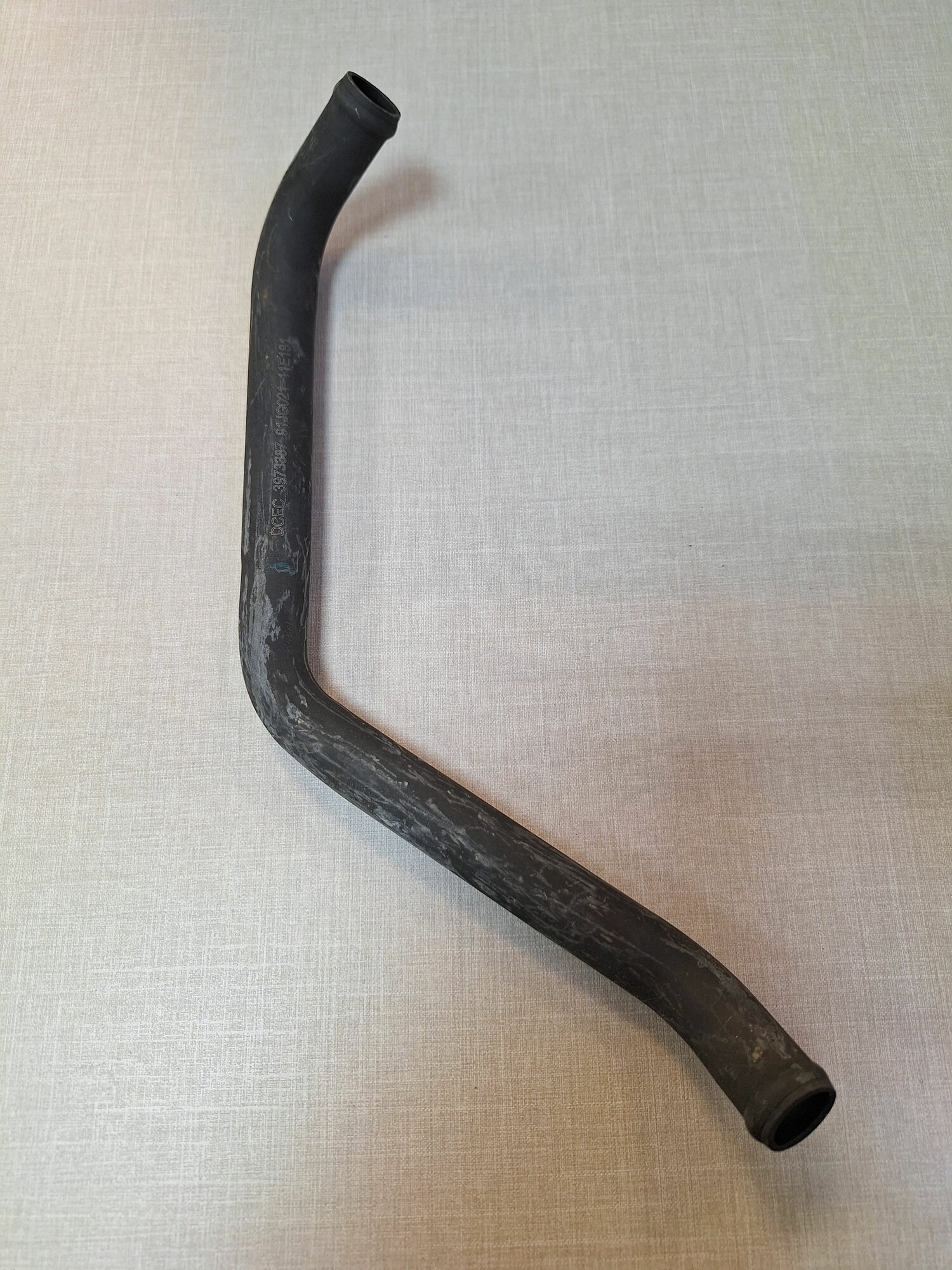 3973387 Трубка компрессора Cummins двс 6CT, ISLe, L