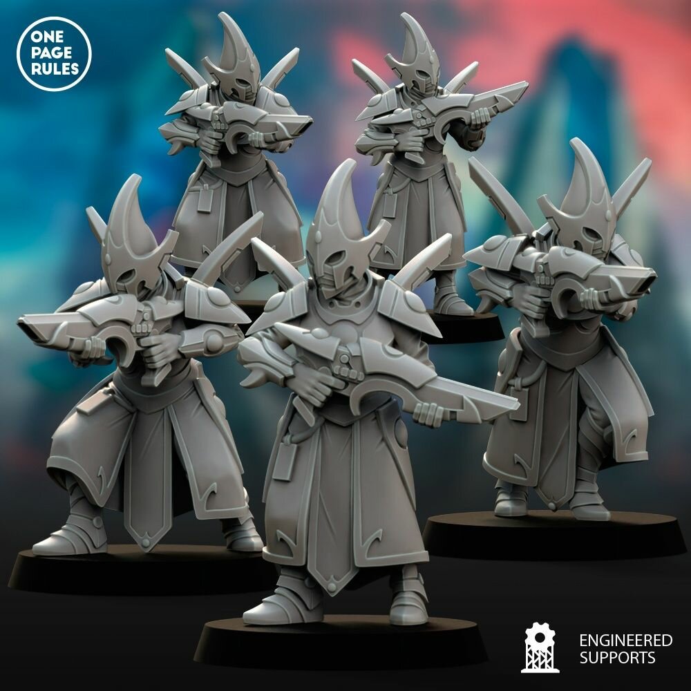 Миниатюра Warhammer Eldar Troops v2
