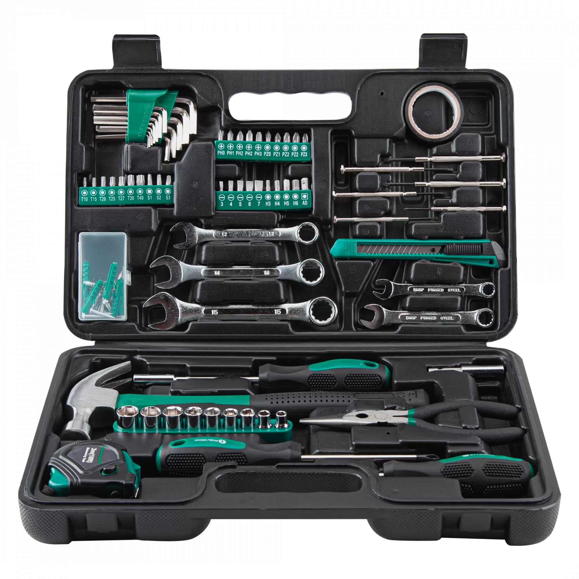 Набор ручных инструментов в кейсе, 152 предметов