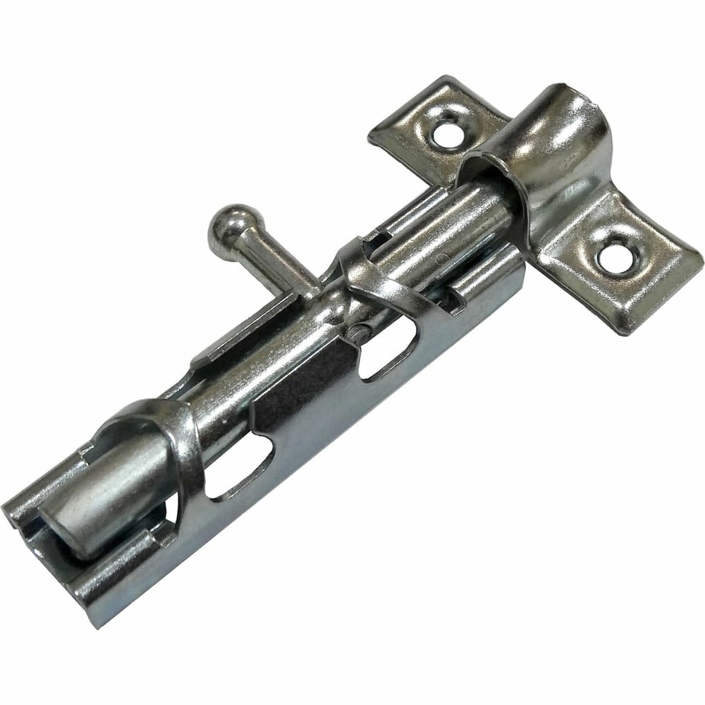 Накладная задвижка Левша ЗТ-12 малая, цинк У1-3029. ЦБ