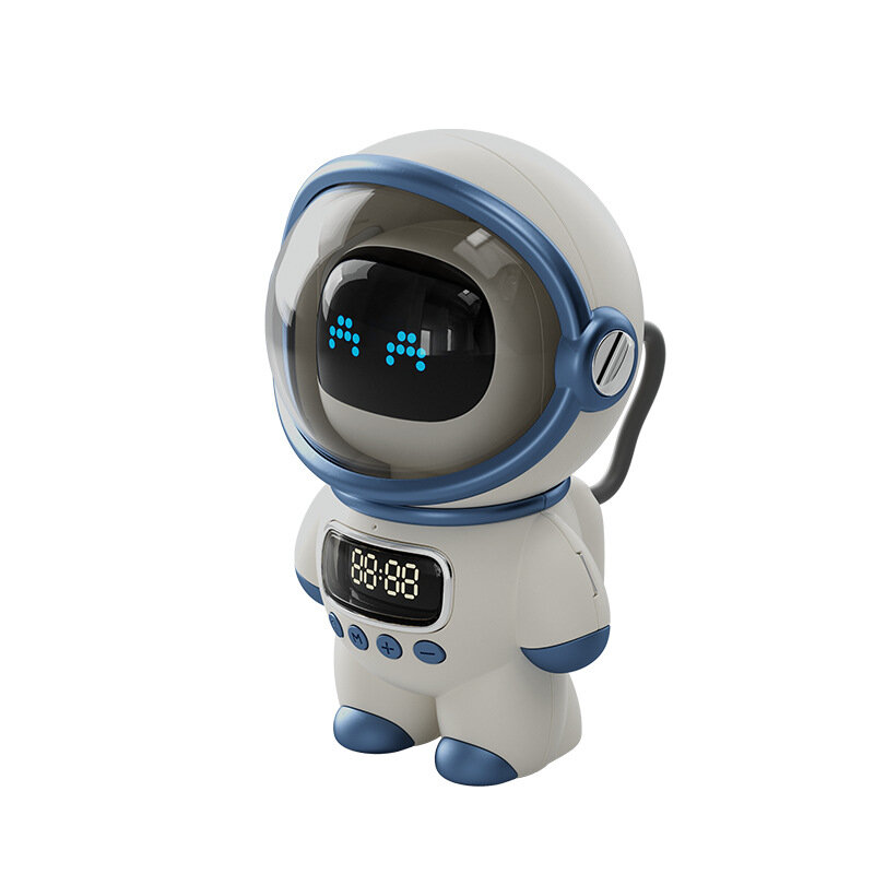 Умная колонка IDEAMAN smart ai white astronaut speaker, белая