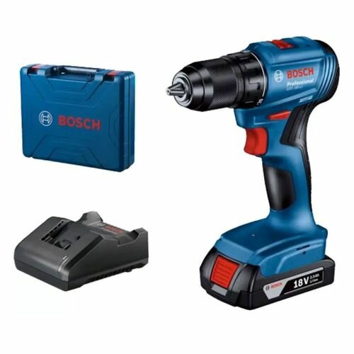 Дрель-шуруповерт Bosch GSR 185-LI, 2Ач, с одним аккумулятором [06019k3001]