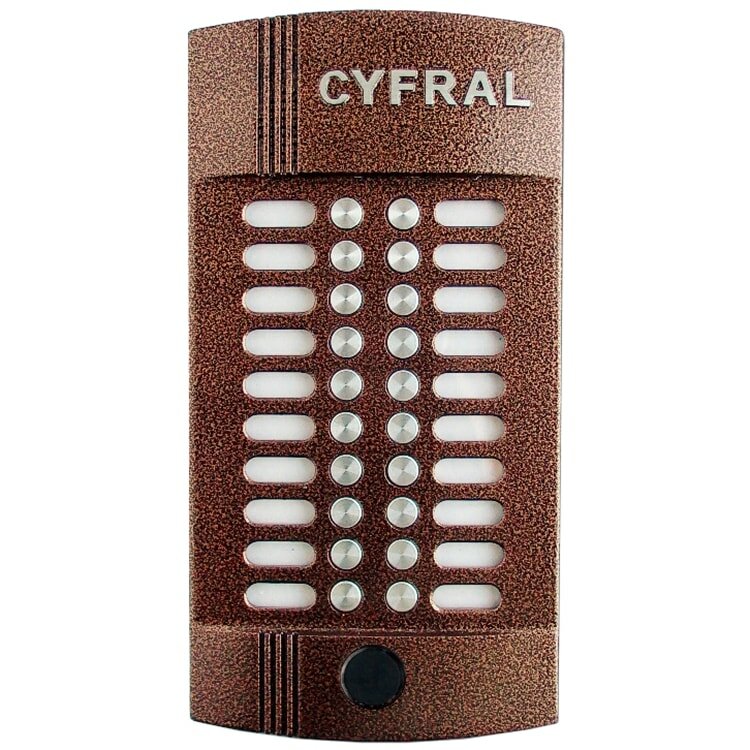 Цифрал M-20M/PVC блок вызова домофона