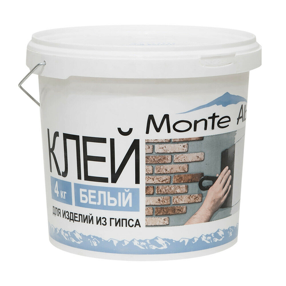 Клей гипсовый Monte Alba 4 кг Monte Alba 2099