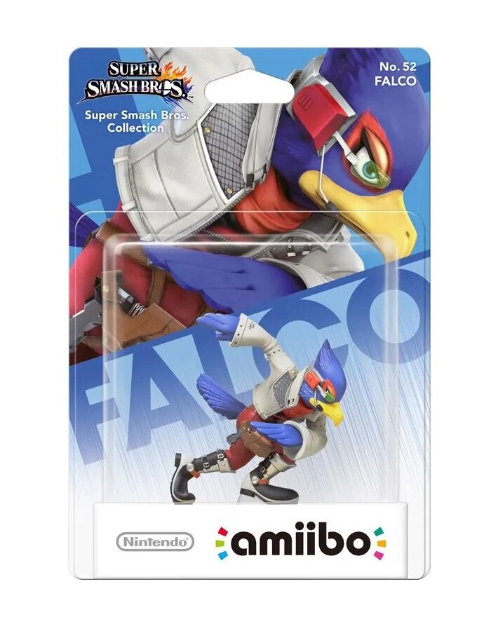 Фигурка Amiibo Falco из Star Fox (Super Smash Bros. №52)
