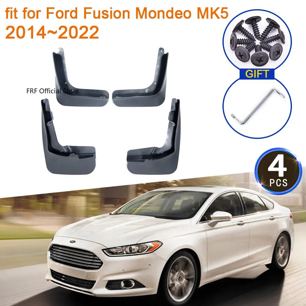 Брызговики для Ford Fusion Mondeo MK5 2014 2015 2016 2017 2018 2019 2020 2021 2022 Брызговики Заслонка Брызговики Аксессуары для крыльев