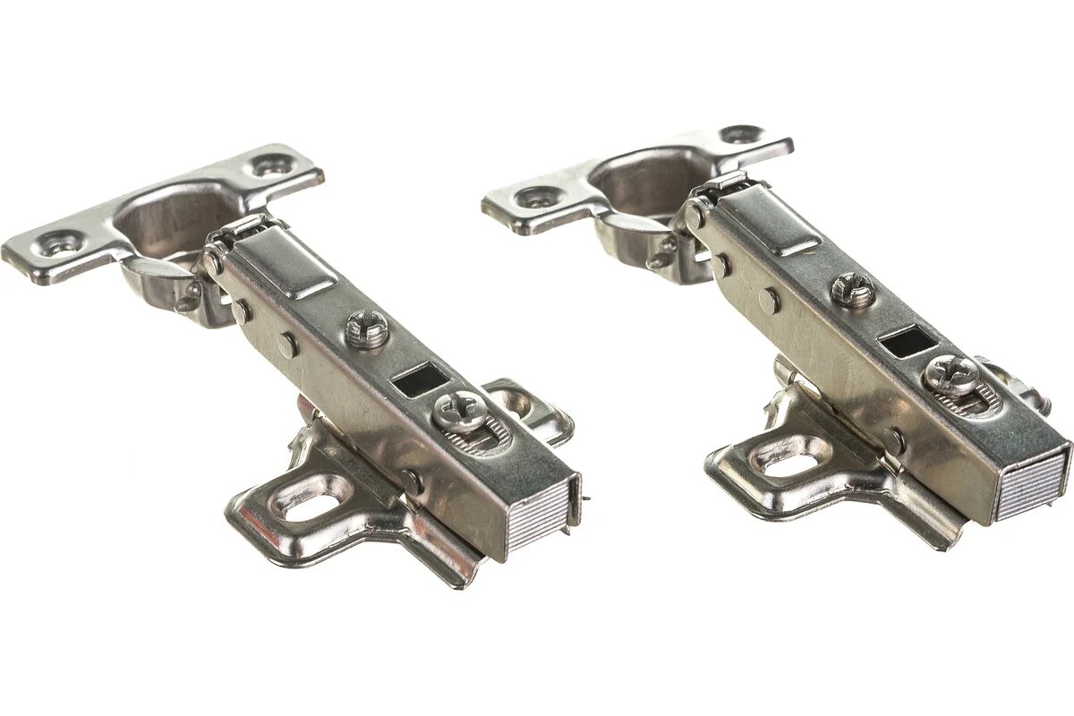 Lemax полунакладная минипетля Clip-On с доводчиком 26 мм комплект из 2 шт M310 Half