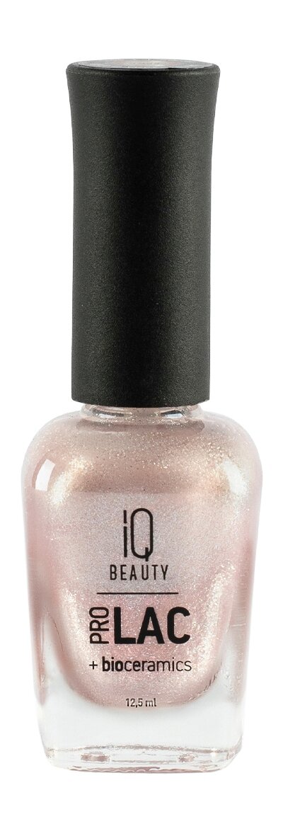 IQ BEAUTY Лак для ногтей укрепляющий с биокерамикой PROLAC+bioceramics, 12,5 мл, 108